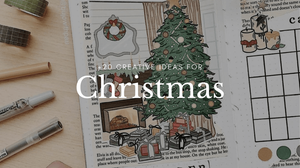 Discover +20 Creative Ideas to Decorate Your Christmas Themed Journal