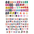 Alphabet & Numbers Collage Sticker Pack – Up 60% Off at PaperWrld