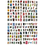 Alphabet & Numbers Collage Sticker Pack – Up 60% Off at PaperWrld