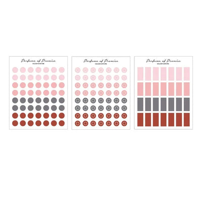 Serene Gradient Translucent Sticker Set - 3 Sheets – Up 60% Off at ...