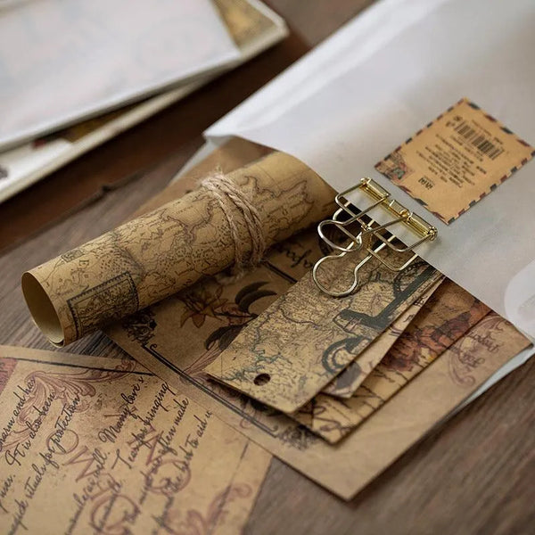 Vintage Stories Kraft Paper Pack – Up 60% Off at PaperWrld