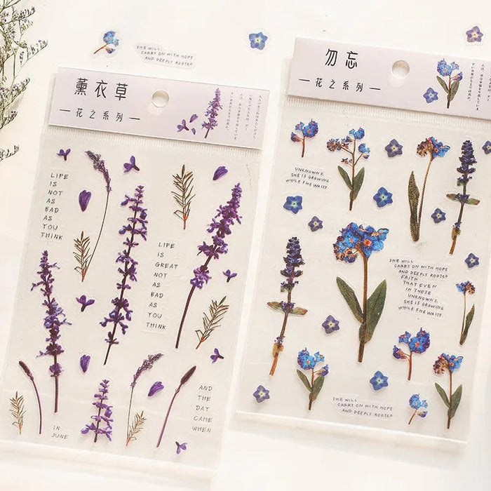Magic of Plants Transparent Sticker Sheet – Up 60% Off at PaperWrld