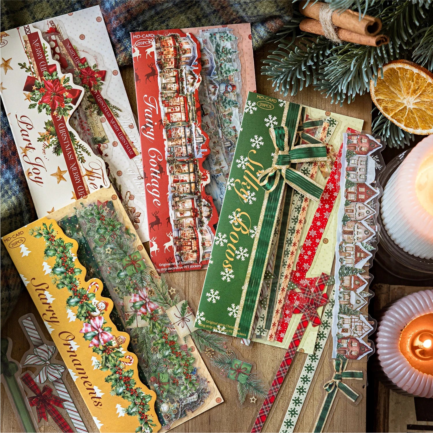 Encounter Christmas Series PET Border Stickers – Up 60% Off at PaperWrld