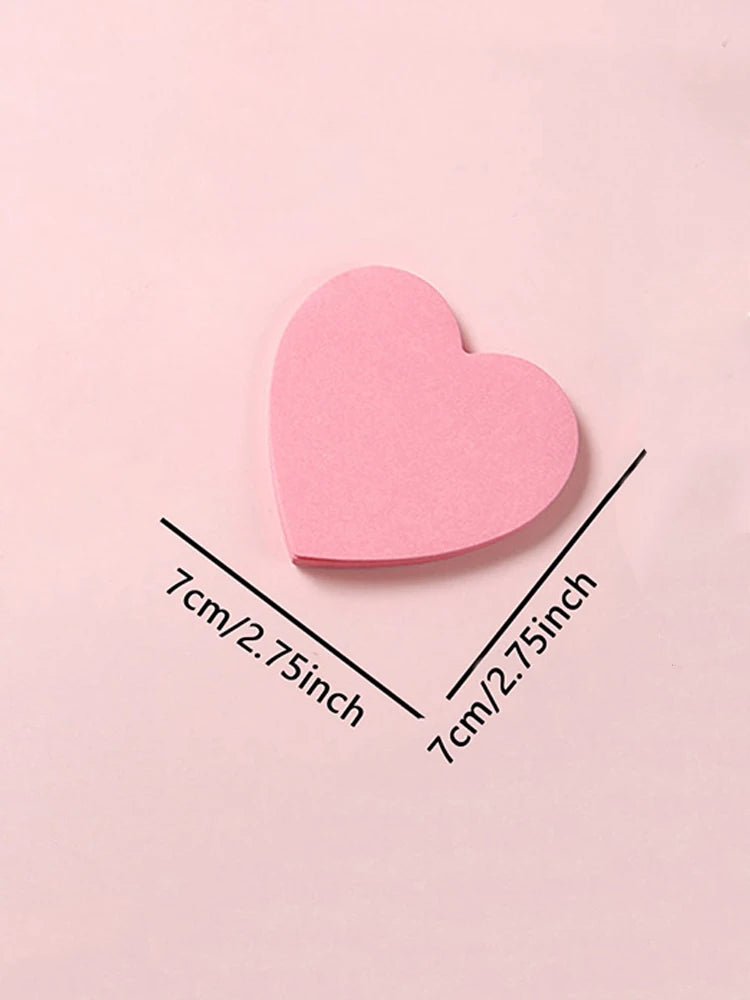 Pink Heart Sticky Notes – Up 60% Off at PaperWrld