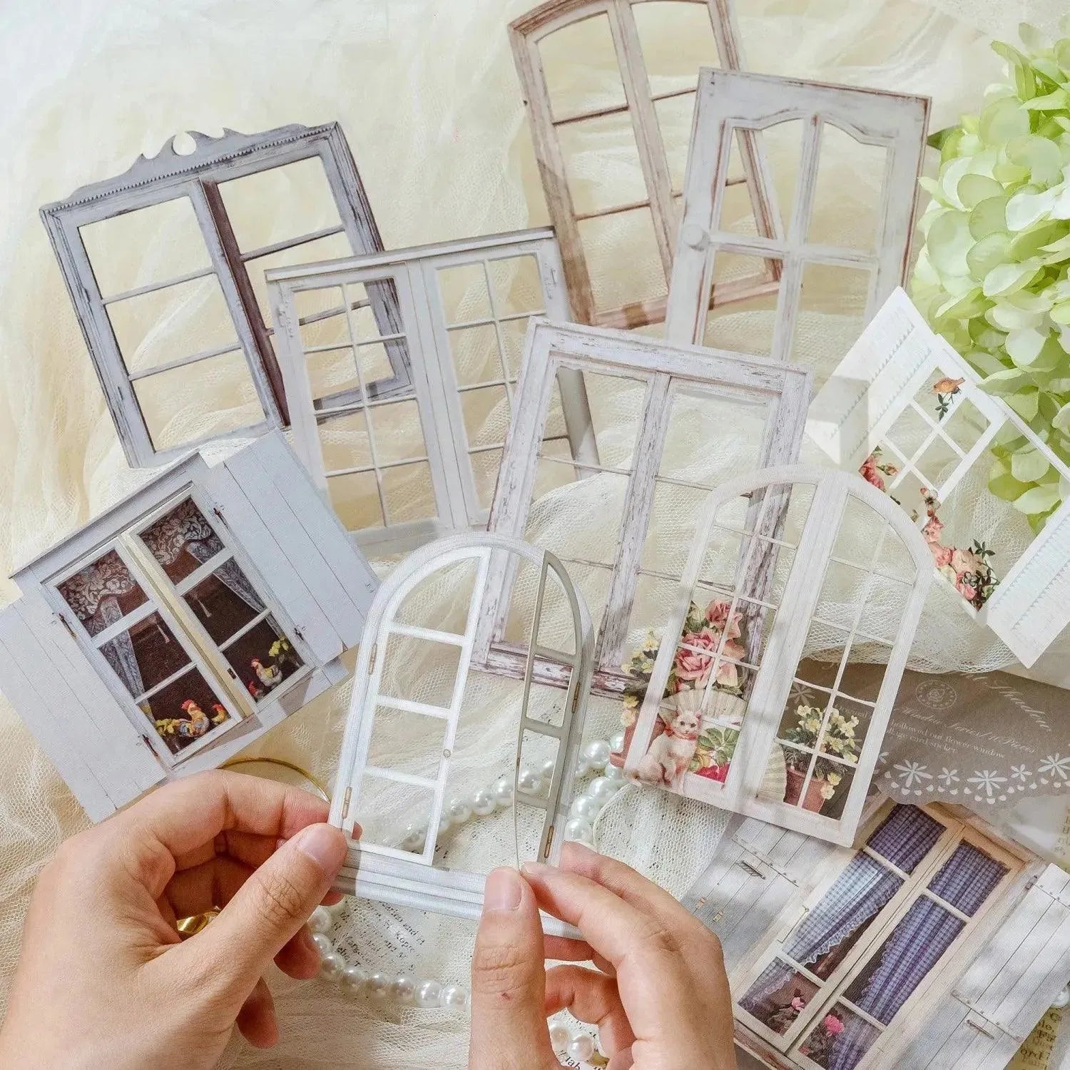 Vintage 3D Window Sticker Collection – Up 60% Off at PaperWrld