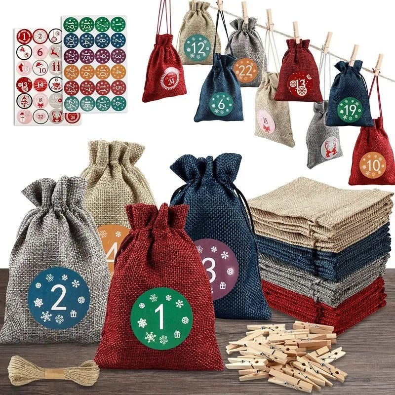 Advent Calendar Number Sticker Set – Up 60% Off at PaperWrld