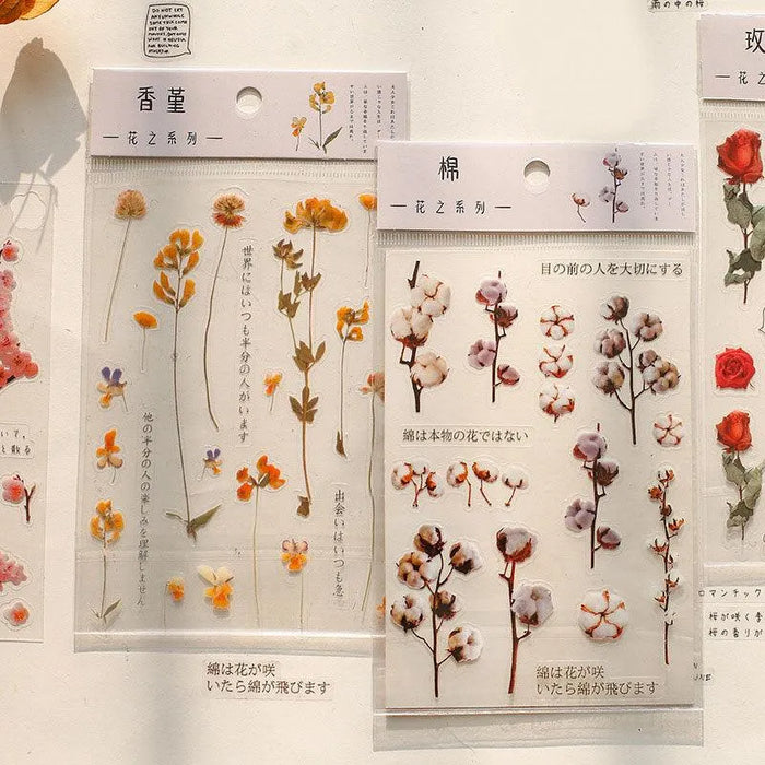 Magic of Plants Transparent Sticker Sheet – Up 60% Off at PaperWrld