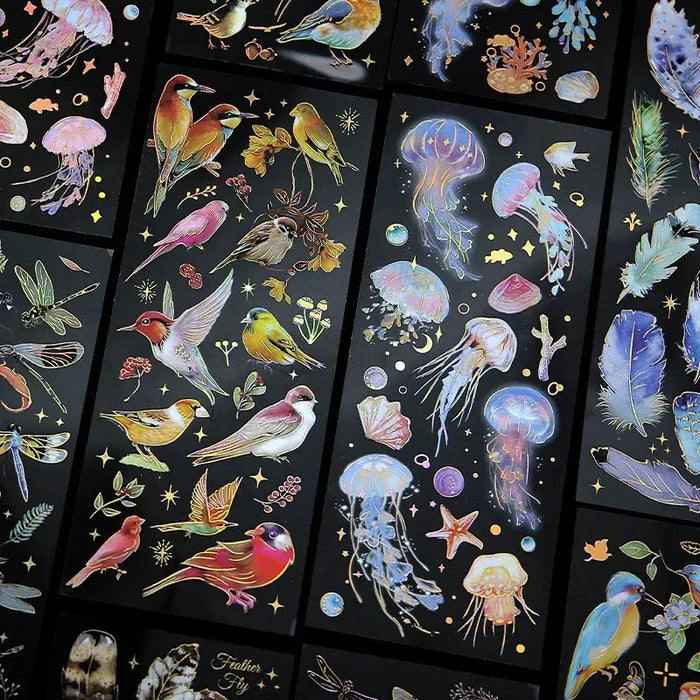 Whimsy Shimmer Sticker Set – Up 60% Off at PaperWrld