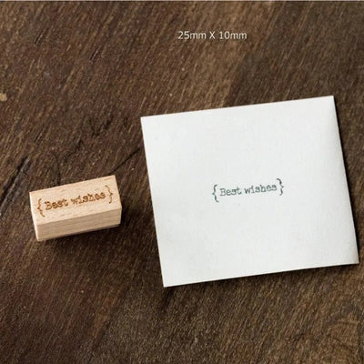 PAPERWRLD - Vintage Life Record Timeline Stamp