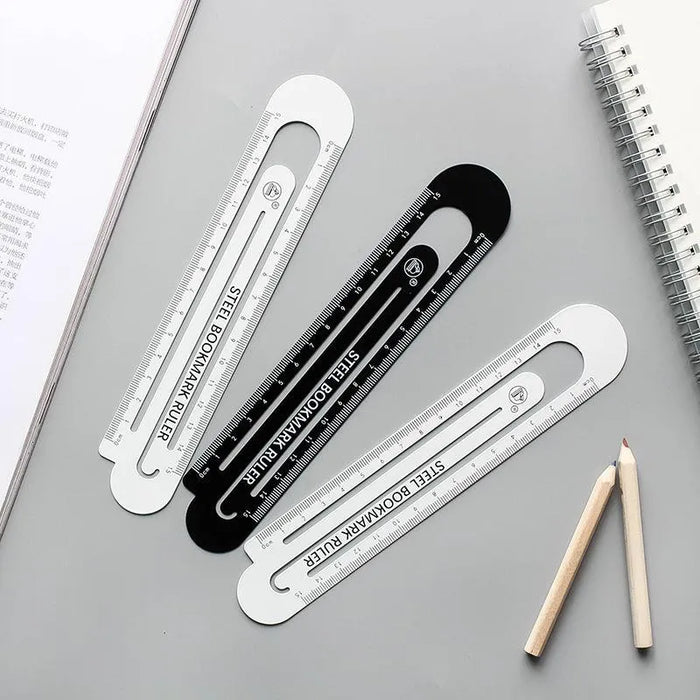 Black & White Two-Sided Ruler – Up 60% Off at PaperWrld