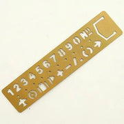 Letters, Numbers, Symbols Rulers – Up 60% Off at PaperWrld