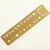 Letters, Numbers, Symbols Rulers – Up 60% Off at PaperWrld