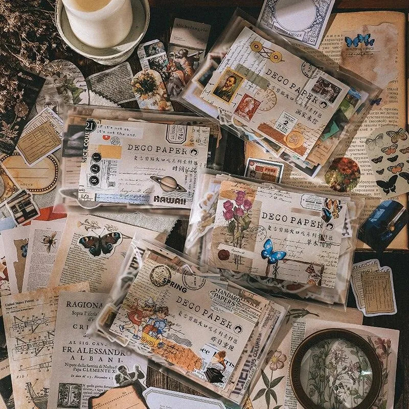 Vintage Ephemera Deco Pack – Up 60% Off at PaperWrld