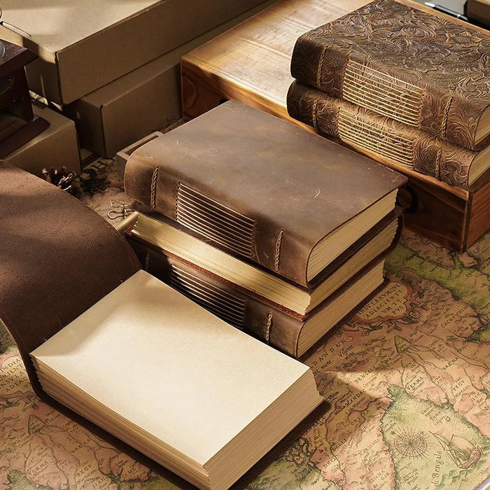 Vintage Leather Handmade Journal Up 60 Off At Paperwrld