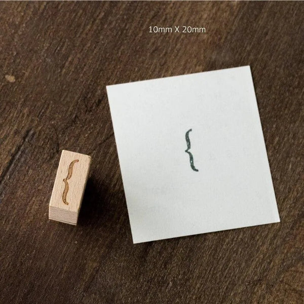 PAPERWRLD - Vintage Life Record Timeline Stamp