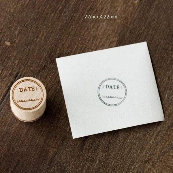 PAPERWRLD - Vintage Life Record Timeline Stamp