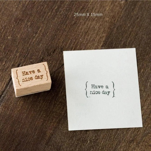 PAPERWRLD - Vintage Life Record Timeline Stamp