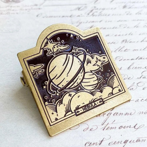 PAPERWRLD - Vintage Brass Paper Clip