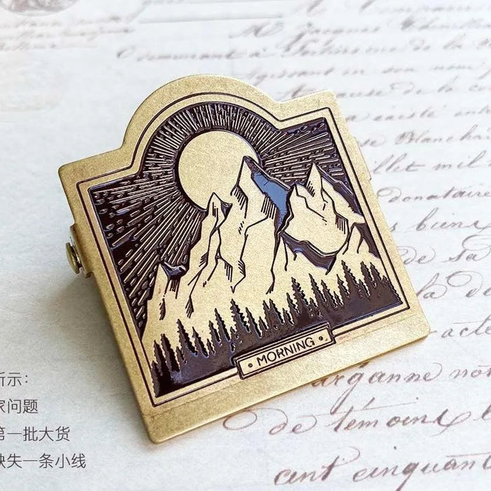 PAPERWRLD - Vintage Brass Paper Clip