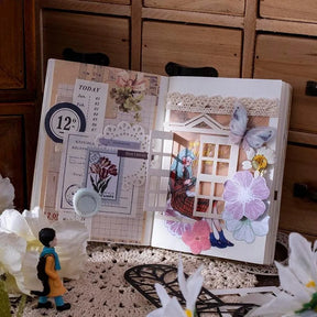 PAPERWRLD - Embossed Paper Aesthetic Window Frame 20 Sheets