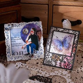 PAPERWRLD - Embossed Paper Aesthetic Window Frame 20 Sheets