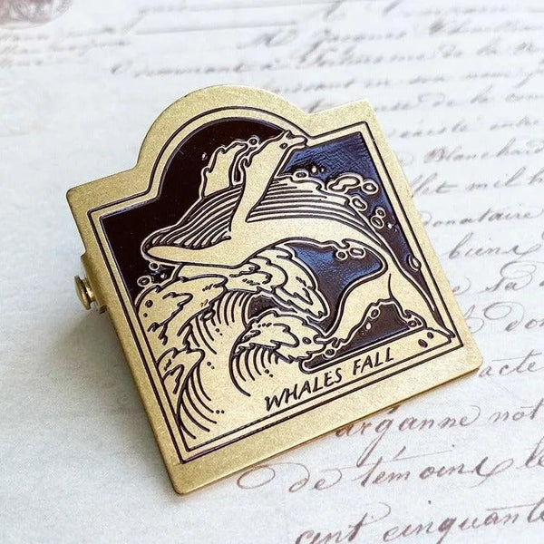 PAPERWRLD - Vintage Brass Paper Clip