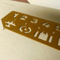 Letters, Numbers, Symbols Rulers – Up 60% Off at PaperWrld