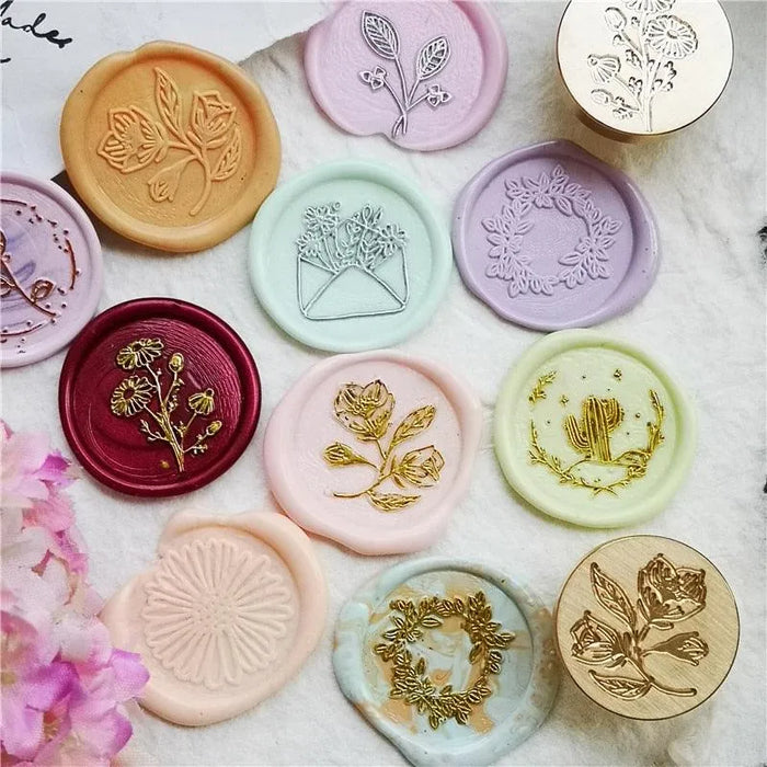 Botanical Wax Seal Head – Up 60% Off at PaperWrld